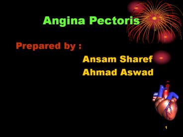 Angina Pectoris presentation | free to download