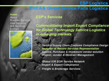 ESP presentation | free to download