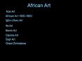 PPT – African Masks PowerPoint presentation | free to view - id: 152a7f ...