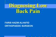 PPT – Low Back Pain: Case Based Evaluation and Management PowerPoint ...