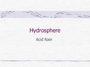 PPT – hydrosphere PowerPoint presentation | free to view - id: 269190-ZTBjN