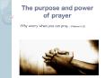 PPT – The Power of Prayer PowerPoint presentation | free to view - id ...