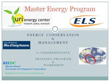 ENERGY CONSERVATION presentation | free to view
