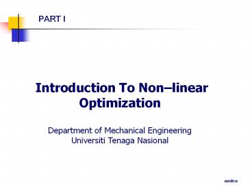 MATLAB Optimization Toolbox presentation | free to view