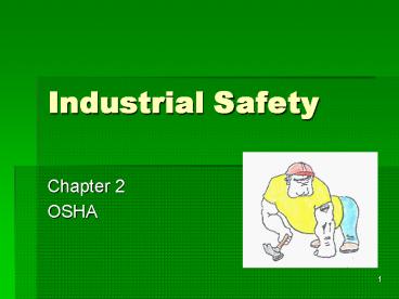 Industrial Safety presentation | free to view