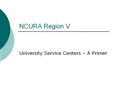 NCURA Region V presentation | free to download