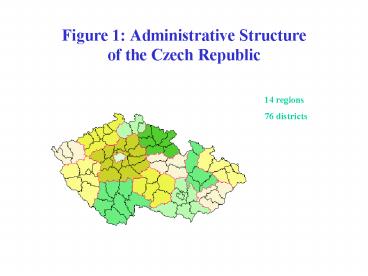Figure 1: Administrative Structure of the Czech Republic presentation ...