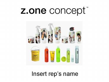 Z.one Concept presentation | free to view