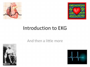 Introduction to EKG presentation | free to download