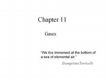 PPT – Gases PowerPoint presentation | free to download - id: 55fe11-YmFlY