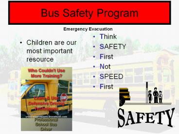 Bus Safety Program presentation | free to download