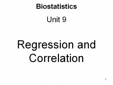 PPT – Biostatistics PowerPoint presentation | free to view - id: 567d1f ...