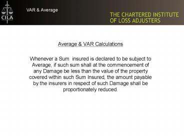 Average presentation | free to view