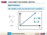 PPT – DIRECT VARIATION PowerPoint presentation | free to view - id ...