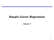 Simple Linear Regression presentation | free to download
