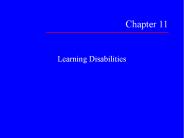 PPT – LEARNING DISABILITIES PowerPoint presentation | free to view - id ...