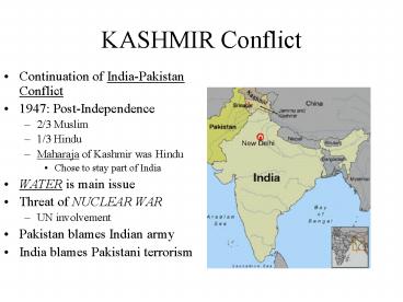 KASHMIR Conflict presentation | free to view