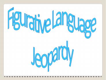 Figurative Language presentation | free to download