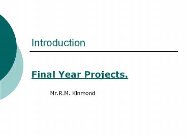 PPT – Final Year Projects. PowerPoint presentation | free to view - id ...