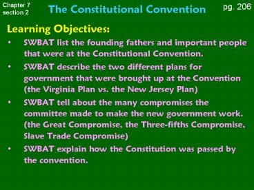 The Constitutional Convention presentation | free to view