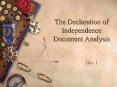 PPT – The Declaration of Independence PowerPoint presentation | free to ...