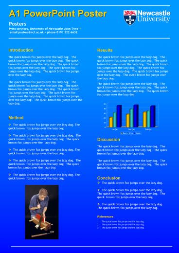 PPT – A1 PowerPoint Poster Posters Print services, University of ...