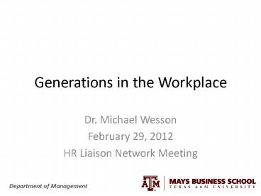 PPT – The Five Generations of Computers PowerPoint presentation | free ...