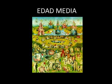 PPT – EDAD MEDIA PowerPoint presentation | free to download - id ...
