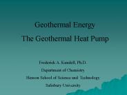 PPT – Geothermal Energy PowerPoint presentation | free to download - id ...