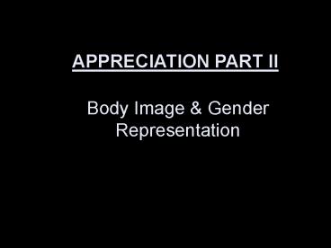 Body Image presentation | free to download