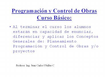 PPT – Programaci PowerPoint presentation | free to download - id ...