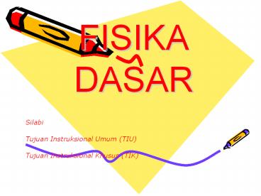 FISIKA DASAR presentation | free to download