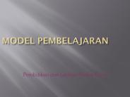 PPT – MODEL-MODEL PEMBELAJARAN PowerPoint presentation | free to download - id: 739bbc-ZDhmN