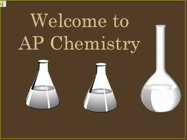 Welcome to AP Chemistry presentation | free to download