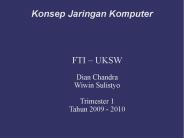 PPT – Jaringan Komputer PowerPoint presentation | free to download - id ...