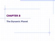 PPT – UNIT 3: DYNAMIC EARTH Chapter 8: Plate Tectonics PowerPoint ...