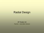 PPT – Radial Design PowerPoint presentation | free to view - id: 61f64 ...