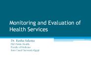 PPT – Monitoring and Evaluation PowerPoint presentation | free to view ...