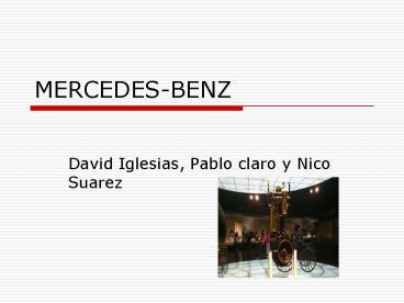 MERCEDES-BENZ presentation | free to view