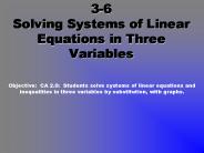 PPT – 3'3: Graphing and Solving Systems of Linear Inequalities ...