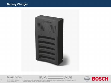 PPT – Battery Charger PowerPoint presentation | free to download - id ...