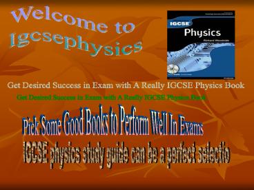IGCSE physics study guide presentation | free to download