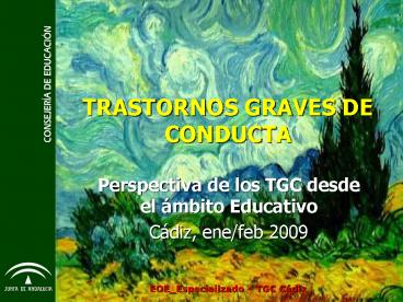 Perspectiva de los TGC desde el presentation | free to view