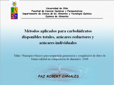 PPT – Universidad de Chile PowerPoint presentation | free to download ...