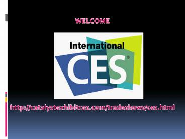 Ces conference presentation | free to download