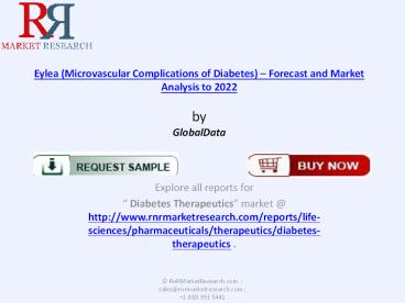 PPT – Eylea Industry Analysis for US, 5EU and Japan & 2022 MCD Forecasts PowerPoint presentation ...