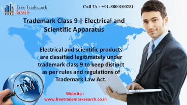 PPT – Trademark Class 9 | Electrical and Scientific Apparatus ...