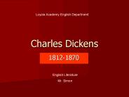 PPT – Charles Dickens PowerPoint presentation | free to view - id ...