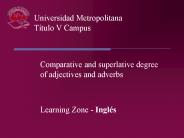 PPT – THE COMPARATIVE AND SUPERLATIVE OF ADJECTIVES - UPPER PRIMARY ...
