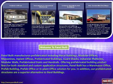 modular cleanroom presentation | free to download